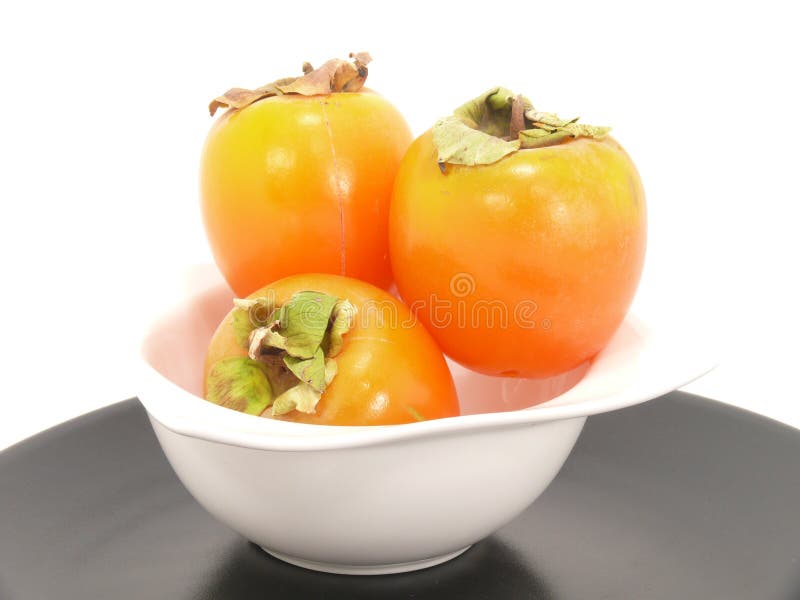 Three kaki exotic fruit stock image. Image of sweet, exotic - 22882863