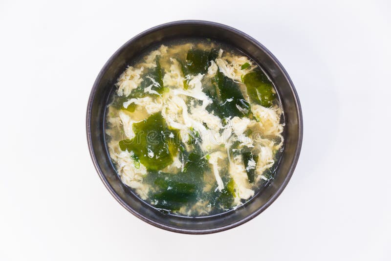 Kakitama Jiru: Sopa Batida Do Ovo Foto de Stock - Imagem de alimento ...