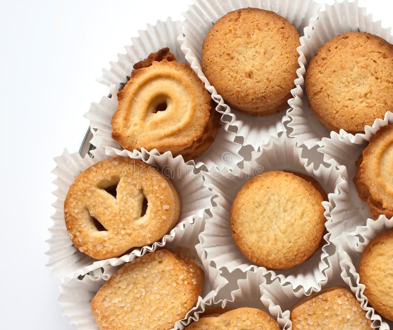 Kakor arkivfoto. Bild av fortfarande, stänga, sötsaker - 7428586