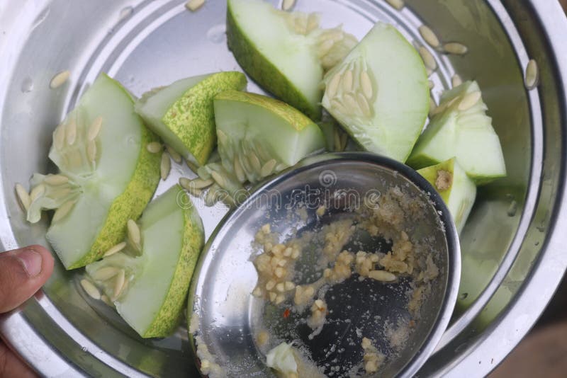 Kakra and chutney stock photo. Image of melon, sauces - 205963790