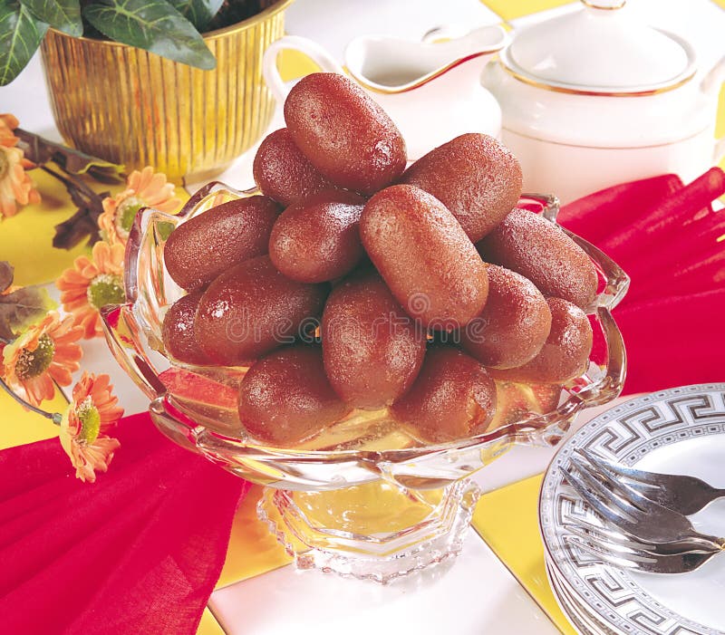 Kala Jamun imagem de stock. Imagem de doce, cafeteria - 34177807