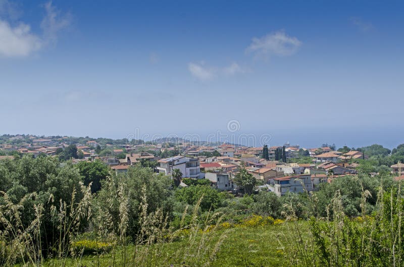 Kalabrien stock image. Image of overcast, italia, country - 73090581