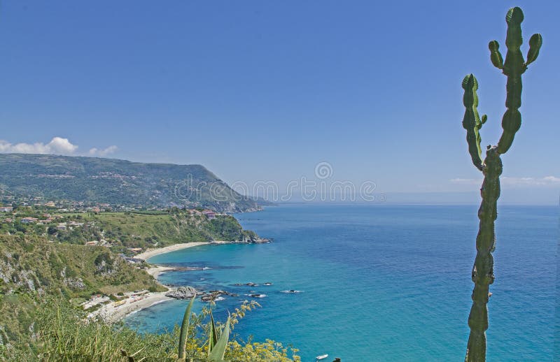 Kalabrien stock photo. Image of water, nature, coast - 73046096