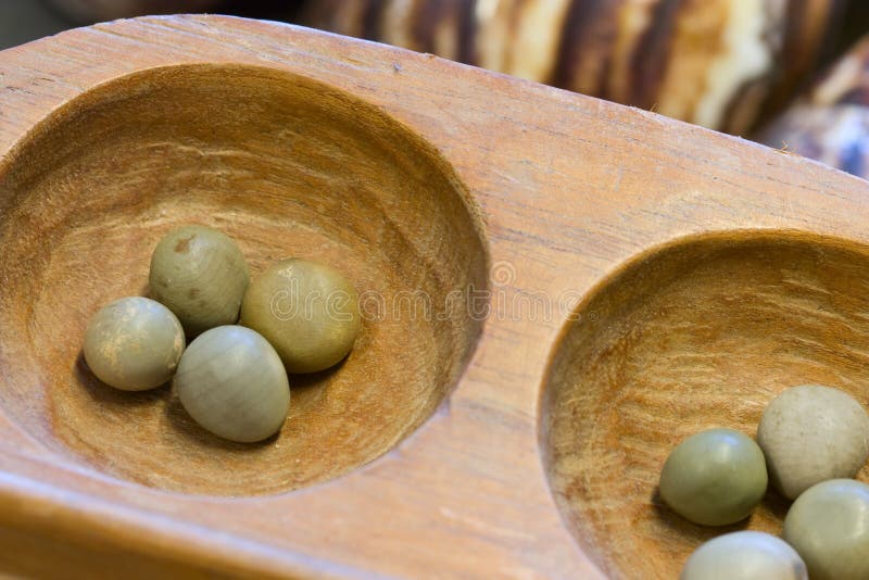 Kalaha - Kalah stock photo. Image of seed, kalah, traditional - 14160096