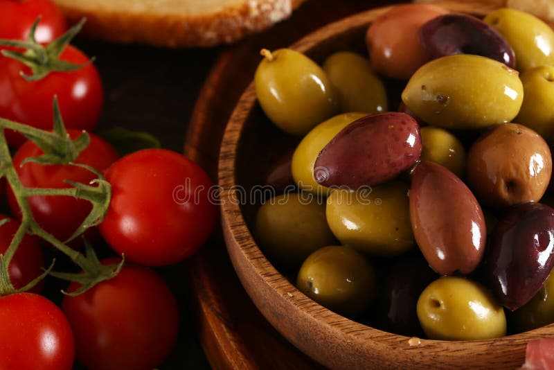 Red kalamata olives stock photo. Image of fruit, appetizer - 81393338