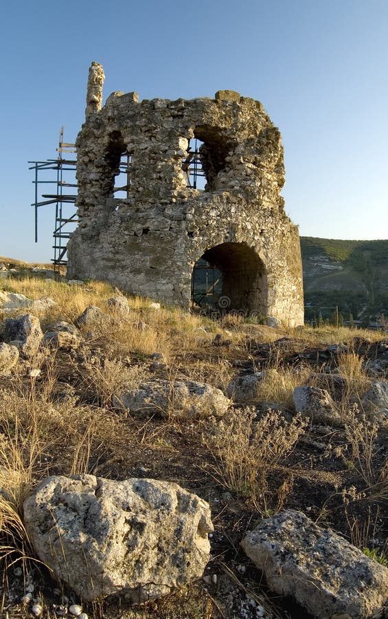 Kalamita Fortress stock photo. Image of ancient, tower - 11754464