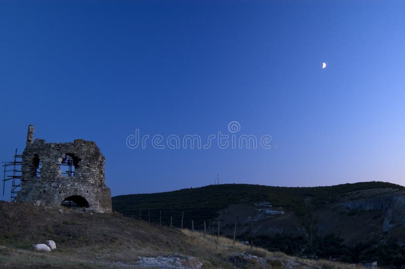 Kalamita Fortress stock photo. Image of plateau, monument - 11754474