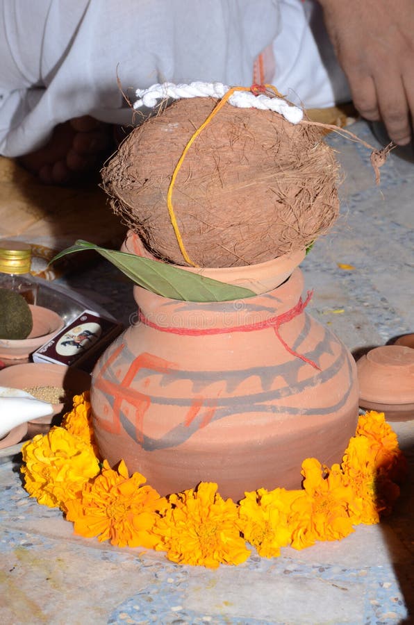 Kalas that Used in Indian Wedding Stock Image - Image of create, house ...