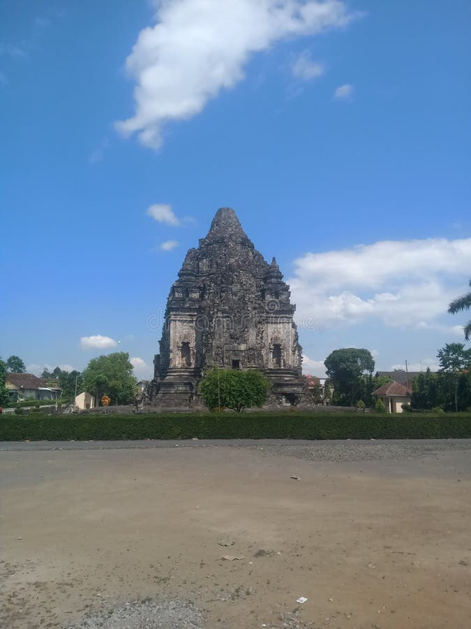 Kalasan king of the temple stock photo. Image of vacation - 256565242