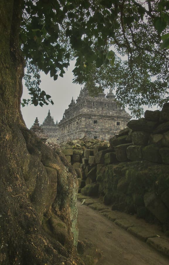 Kalasan Temple, Indonesia stock image. Image of view - 261896885