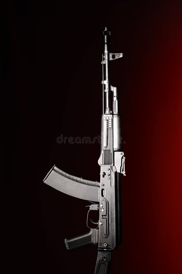 Kalashnikoff gun stock photo. Image of russian, automatic - 11938182