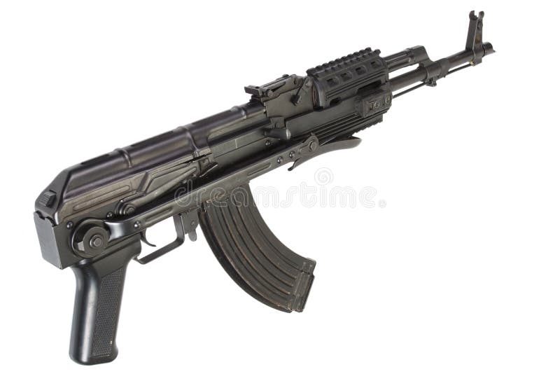 Kalashnikov AK-47 stock photo. Image of accessories, automatic - 58028156