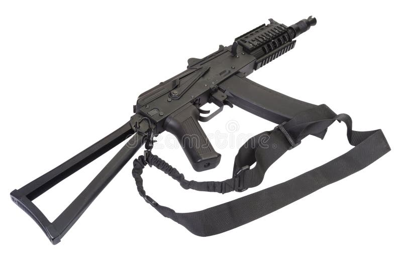Kalashnikov AK 47 with Modern Update Kit Stock Image - Image of modern ...