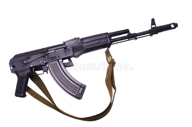Kalashnikov machine gun stock image. Image of military - 21613975