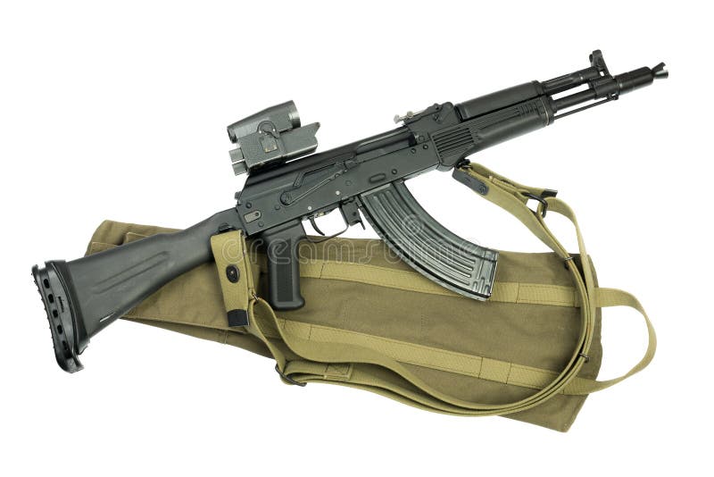 Kalashnikov machine gun stock photo. Image of sayga - 274529534