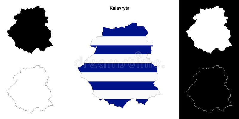 Kalavryta Outline Stock Illustrations – 1 Kalavryta Outline Stock ...