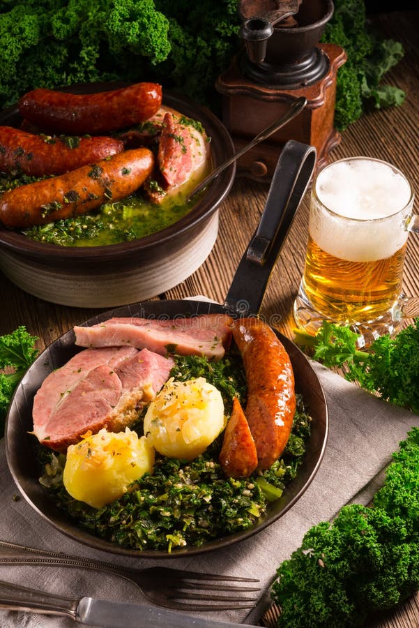 Kale or borecole stock photo. Image of borecole, fresh - 46959554