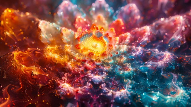 A Kaleidoscope of Colors and Patterns Symbolizing the Endless ...