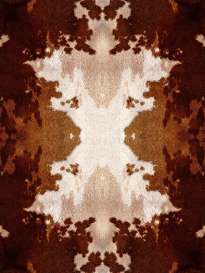 Kaleidoscope Cow Hide Pattern Stock Photo - Image of kaleidoscope ...