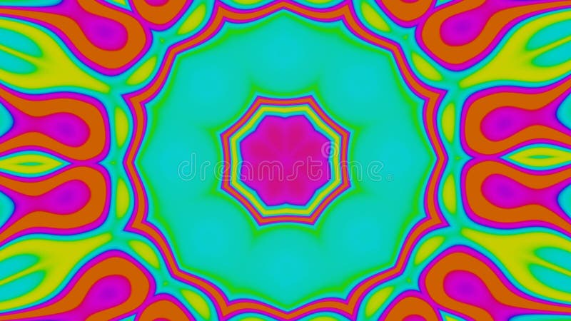 Kaleidoscope Dynamic Creative Background of a Star Shaped. Design ...
