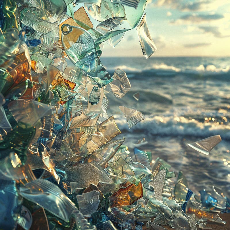 Kaleidoscope Effect with Plastic Debris in Nature, Focus on Pollution ...