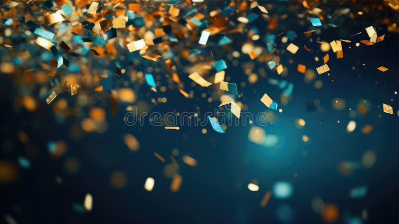 Kaleidoscope of Joy: a Confetti Cascade in Festive Celebration ...