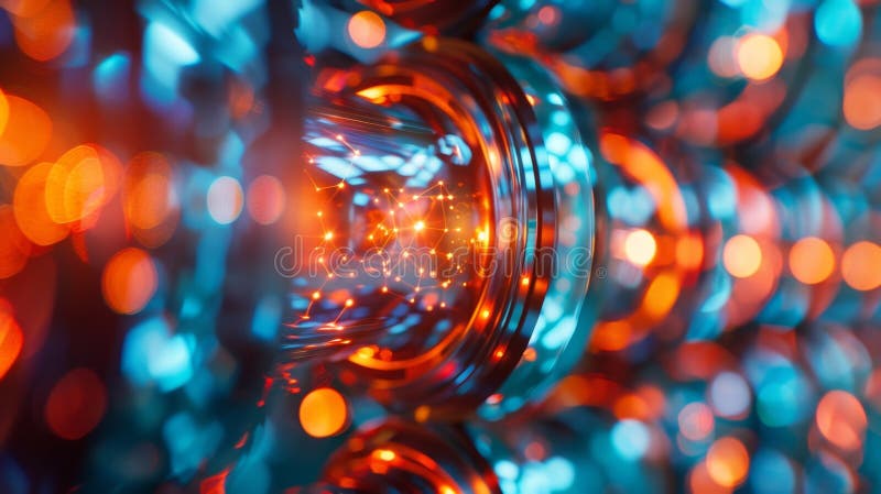 A Kaleidoscope of Rapidly Changing Quantum Particles Reflecting the ...