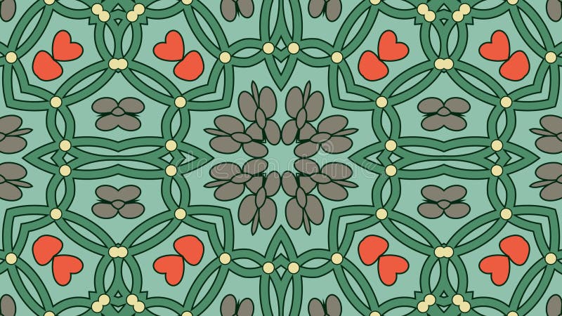 Kaleidoscope Seamless Loop Sequence Mandala Patterns Abstract ...