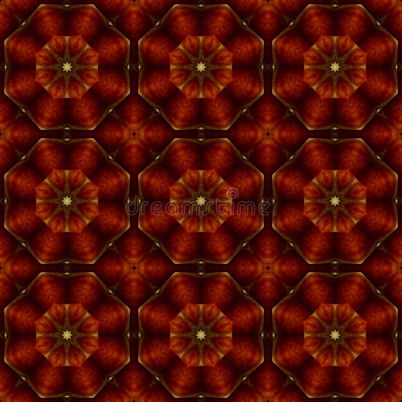 Kaleidoscope Seamless Patterns Abstract Background. Magic Mandala Stock ...