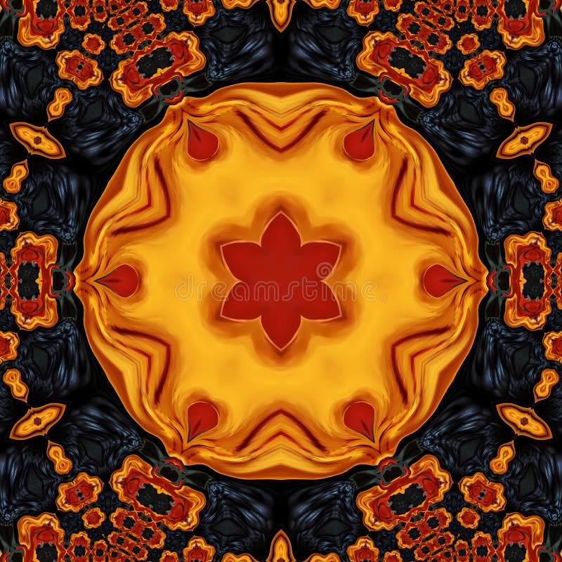 Kaleidoscope Wallpaper Background Featuring a Dynamic Line Pattern in ...