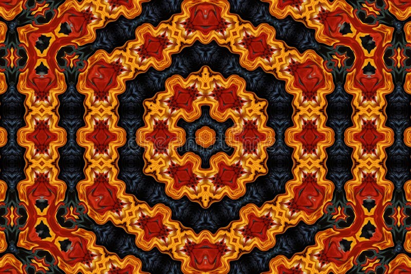 Kaleidoscope Wallpaper Background Featuring a Dynamic Line Pattern in ...