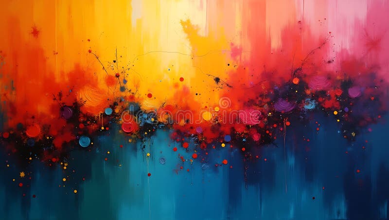 A Cosmic Stream of Digital Color, Patterns, and Abstract Harmony ...