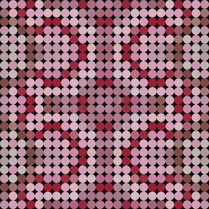 Kaleidoscopic Low Poly Circle Style Vector Mosaic Stock Vector ...