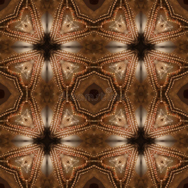 Kaleidoscopic Wallpaper Tiles, Seamless Pattern or Texture Stock ...