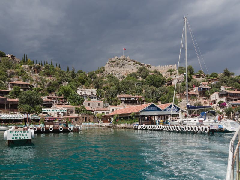 Kalekoy Turkey editorial photo. Image of castle, city - 54798746