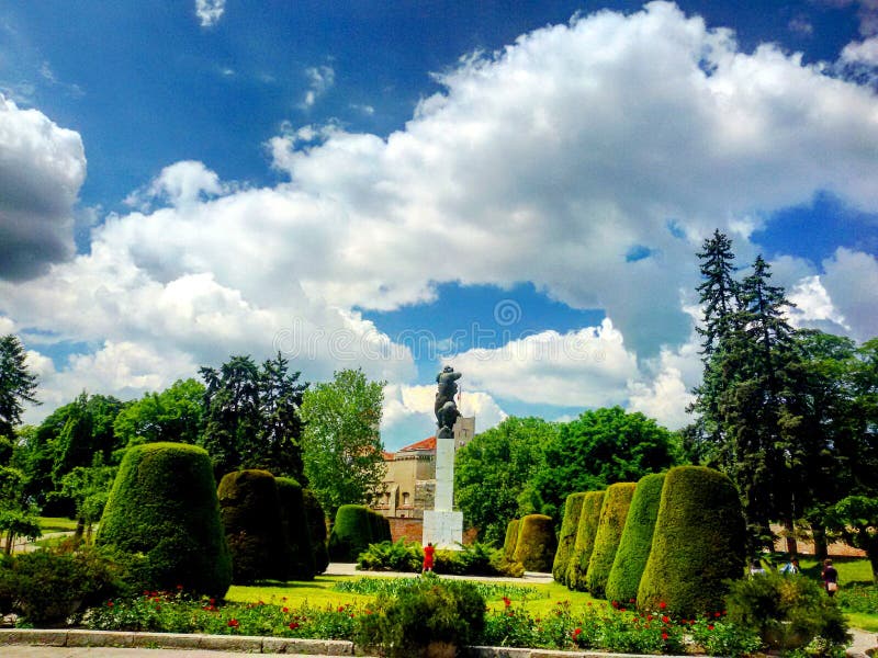 Kalemegdan stock image. Image of prolece, belgrade, kaliu - 71077447