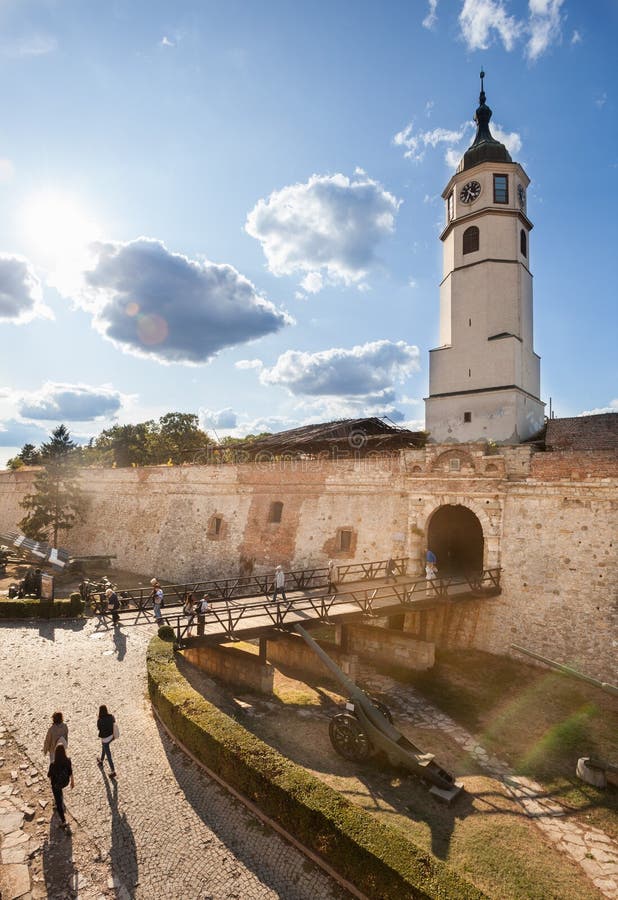 Fortaleza De Belgrado Kalemegdan Foto de archivo - Imagen de serbia ...