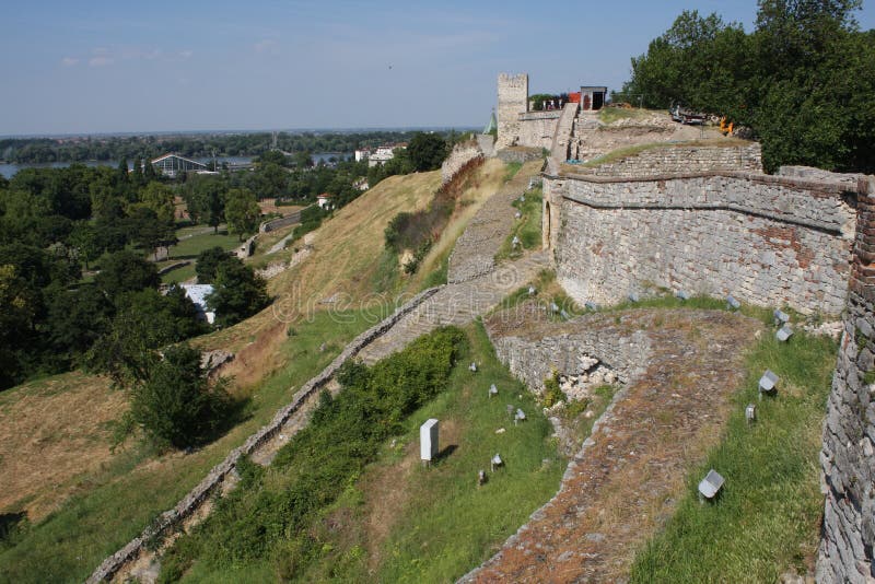 Belgrade Fort stock photo. Image of strong, stone, fortification - 348078
