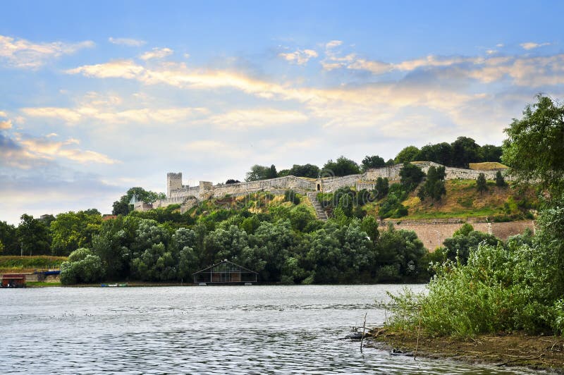 Kalemegdan Fortress in Belgrade Stock Image - Image of rocks, masonry ...