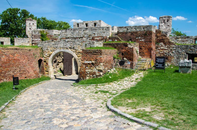 Kalemegdan Fortress, Belgrade Stock Photo - Image of history, landmark ...