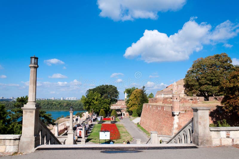 Kalemegdan in Belgrade stock image. Image of winner, park - 12448573