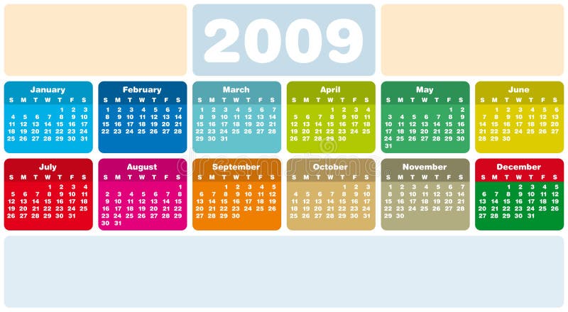 Kalender 2009 stockfoto. Bild von dienstag, märz, samstag - 5533630