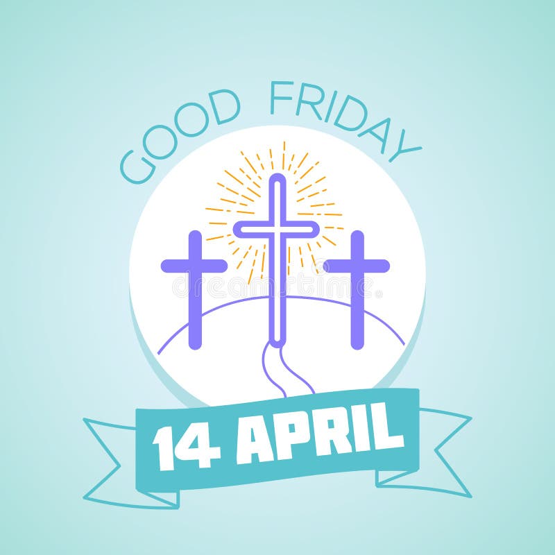 Kalender Karfreitag stock abbildung. Illustration von ikone - 88803219