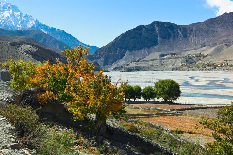 Kali Gandaki Gorge stock photo. Image of district, mustang - 12463286