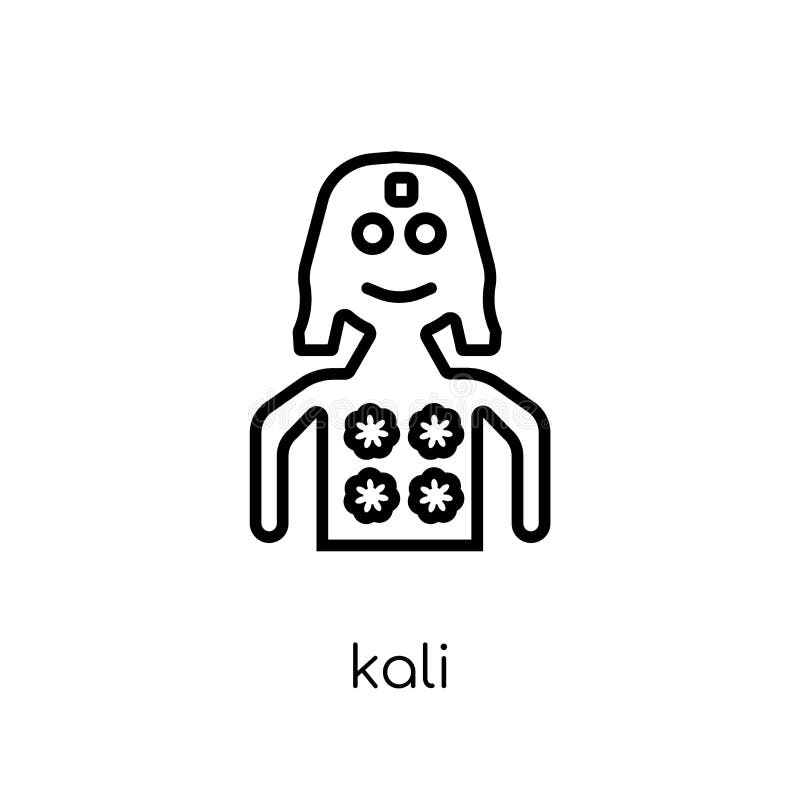 Kali Icon Stock Illustrations – 203 Kali Icon Stock Illustrations ...