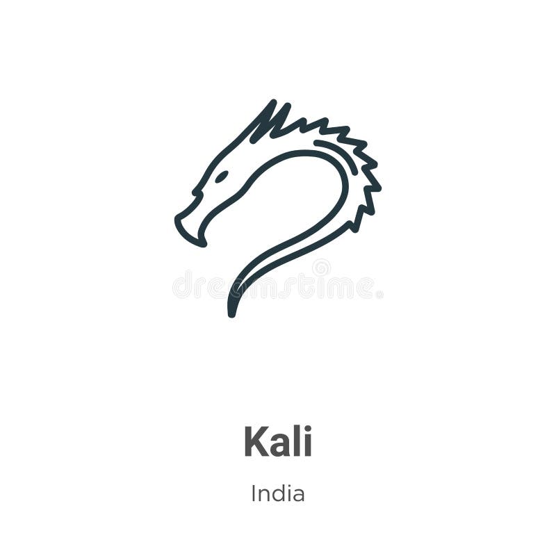 Kali Isolated Icon. Simple Element Illustration from India Concept ...