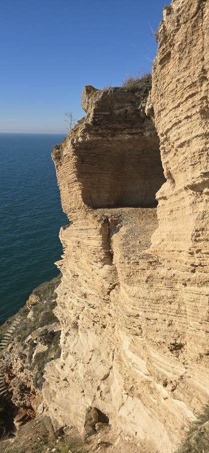 Kaliakra Cape Detail of Some Stone Stock Photo - Image of detail, stone ...