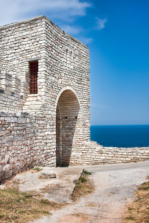 Kaliakra Fortress stock image. Image of landscape, kaliakra - 10314457
