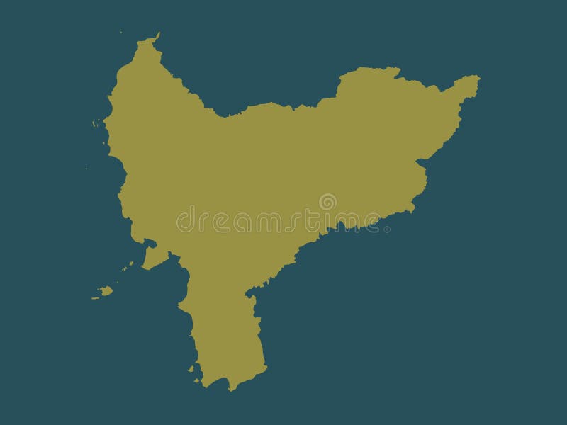 Kalimantan Barat, Indonesia. Solid. No Legend Stock Illustration ...