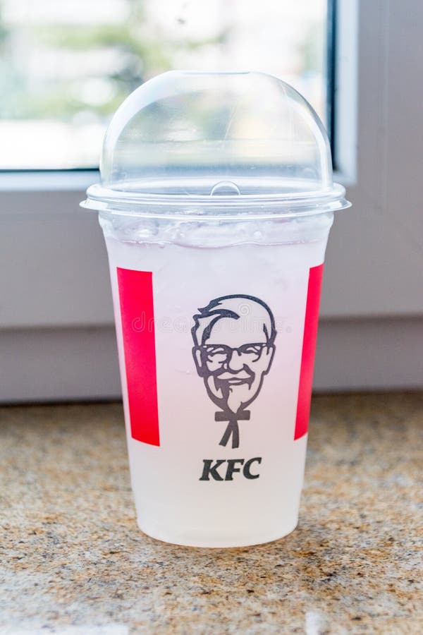 Cup of KFC mojito editorial photography. Image of cold - 164825242